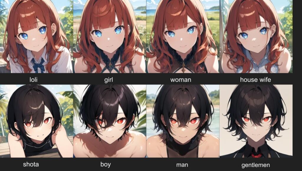 化粧や口紅の種類・色に関するプロンプト（Stable Diffusion Web UI、にじジャーニー） | 生成AI入門速報